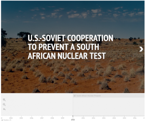 New Interactive Timeline Demonstrates Cold War Lessons for Contemporary ...
