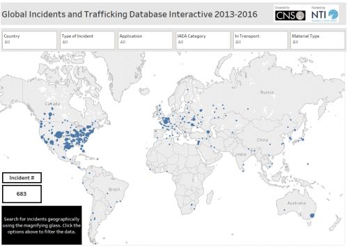 New Interactive Maps and Global Incidents and Trafficking Database ...