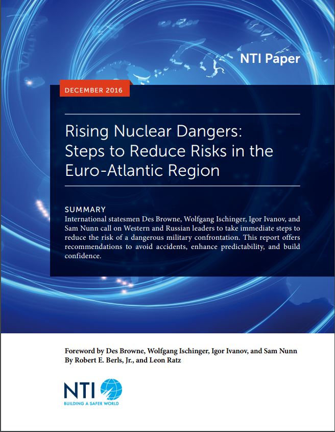 Nuclear Risk Reduction Should Be on the Agenda for Trump-Tillerson ...