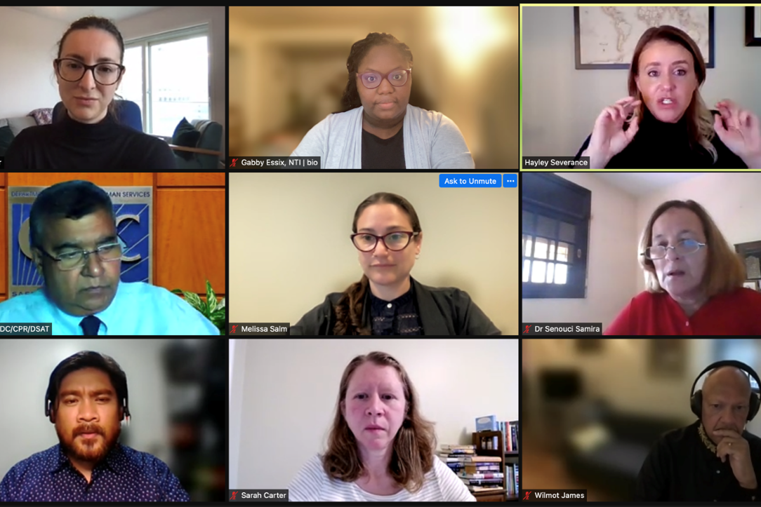 NTI | bio convenes global experts to assess progress on Global ...