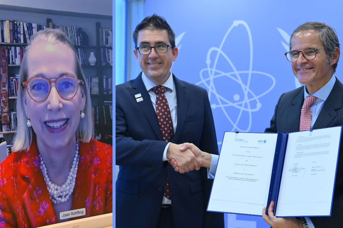 Statement of NTI President Joan Rohlfing on the Signing of a Practical ...