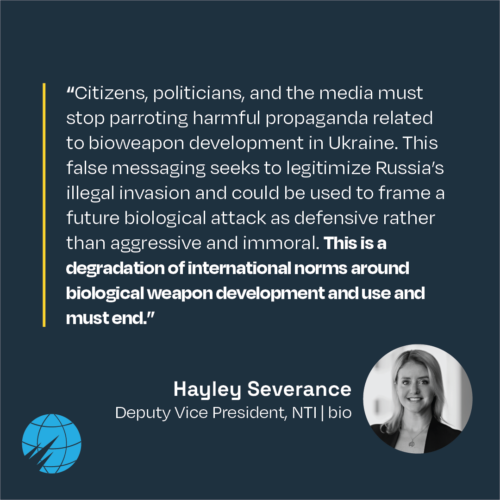 NTI Resources on the War in Ukraine