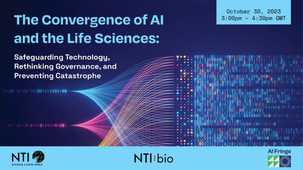 Report Launch: The Convergence of Artificial Intelligence and the Life Sciences